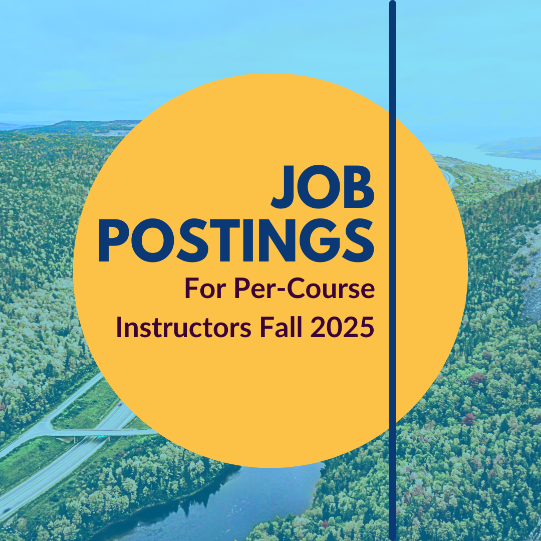Per-Course Instructors Job Postings for Fall 2025 for Memorial ...